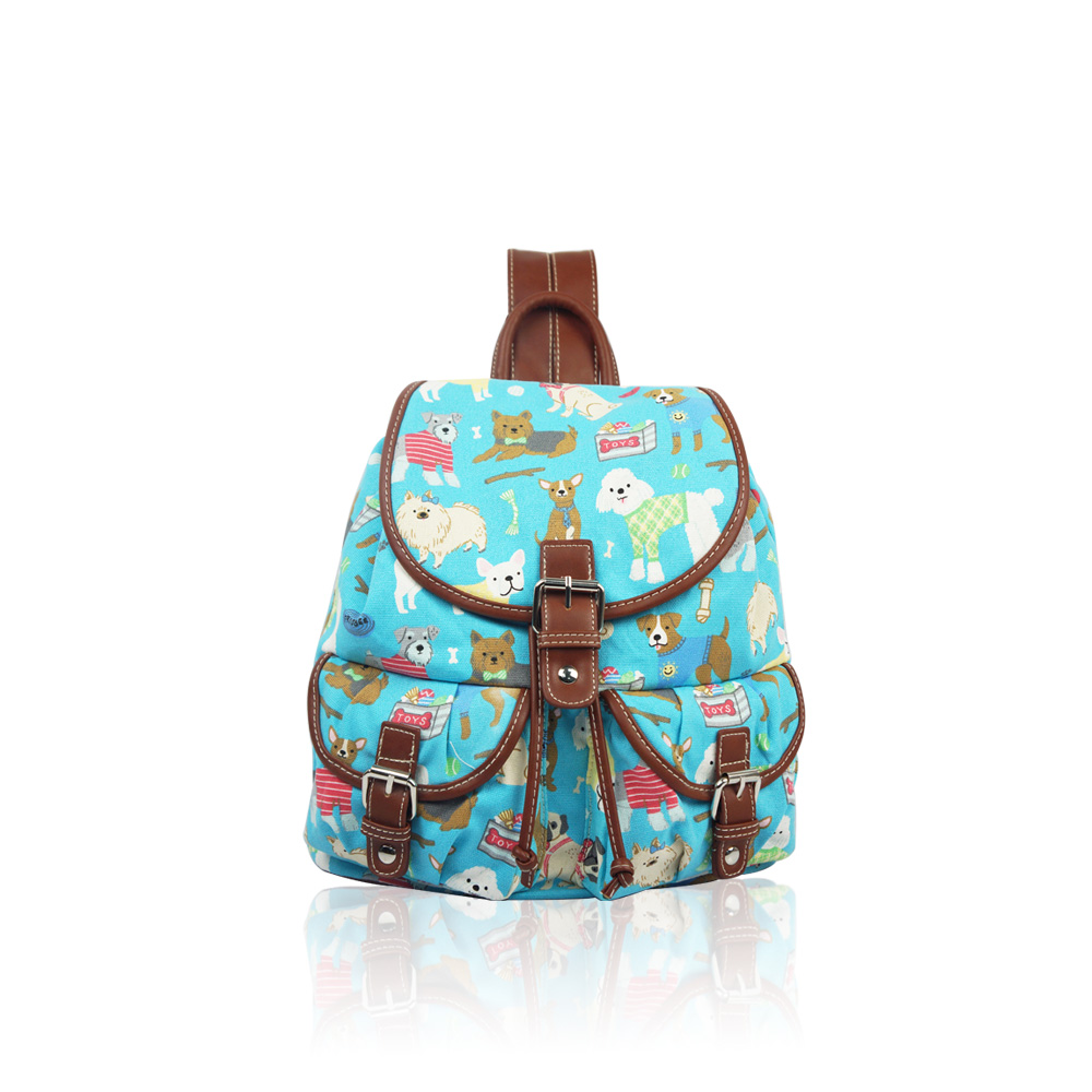 Varied Dog Vintage Retro Style Rucksack - JC Unique
