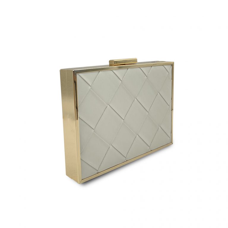 Clutch Handbag Box Metal Frame Bag - JC Unique
