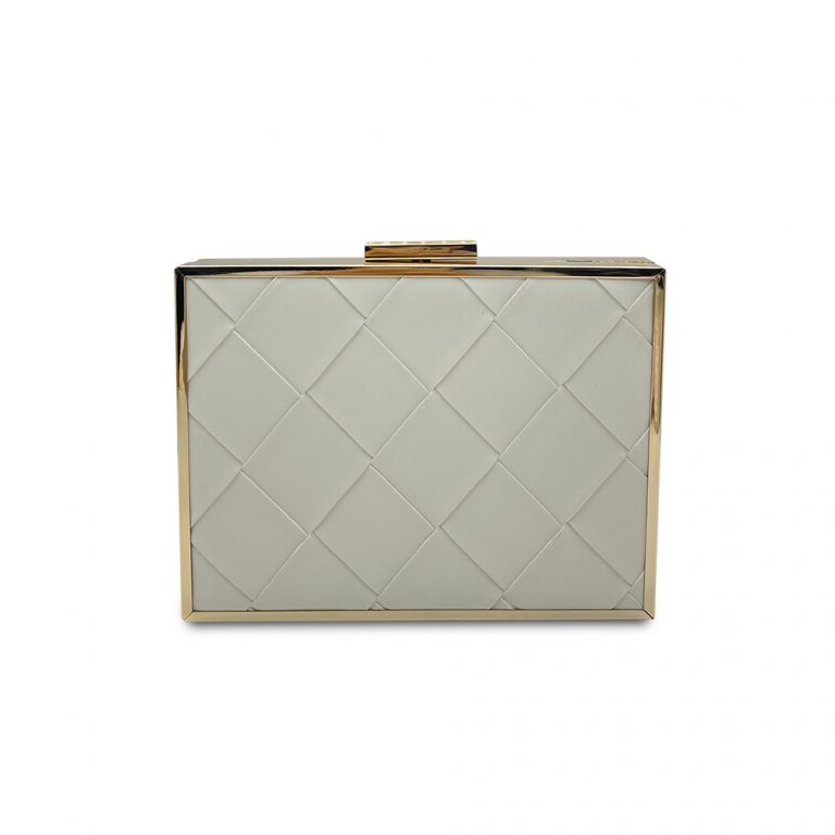 Clutch Handbag Box Metal Frame Bag - JC Unique