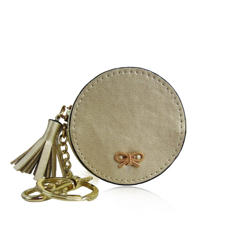 Round Bow Motif Coin Purse - JC Unique